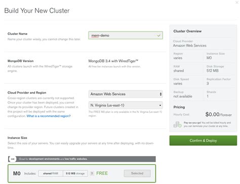 building a node js app with mongodb atlas and aws elastic
