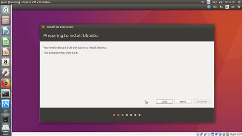 system installation how do i install ubuntu 16 04 in virtualbox with