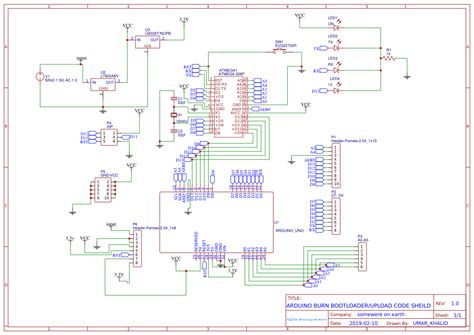 diy arduino uno r3 burn bootloader upload code sheild easyeda open