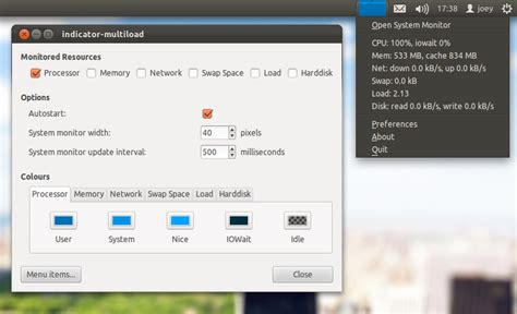 easily monitor system resources in ubuntu with indicator multiload
