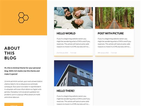 flotiq gatsby blog 2 modern theme info