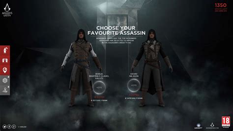 assassin s creed unity character customization minigame hints at