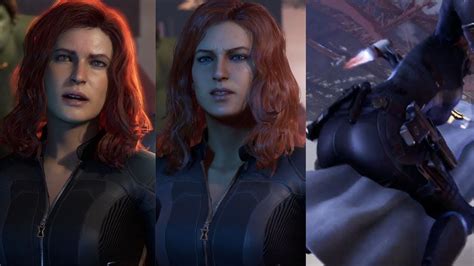 Marvels Avengers Black Widows Face E3 Vs Gamescom And Black Widow Riding