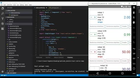 react native how to make stepper for android and ios youtube