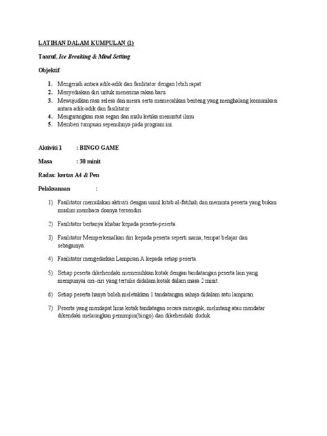 Kaedah Perlaksanaan Pdf