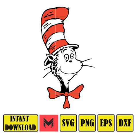 Dr Seuss Svg Cat In The Hat Svg Dr Seuss Hat Svg Green Eg Inspire