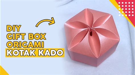 Diy T Box Cara Membuat Kotak Kado Sendiri Dari Kertas Mudah Dan My