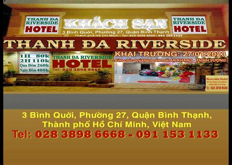 KhÁch SẠn Thanh Đa Riverside Hotel Thành Phố Hồ Chí Minh Đánh Giá