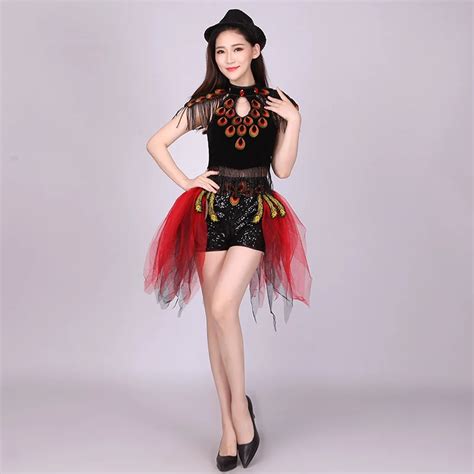 Jazz Dance Costume Modern Dance Costume Adult Ds Fashion Sequins Stage