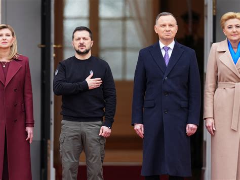 Ukraines Zelenskyy Hails Ties As Poland Vows Further Support Russia
