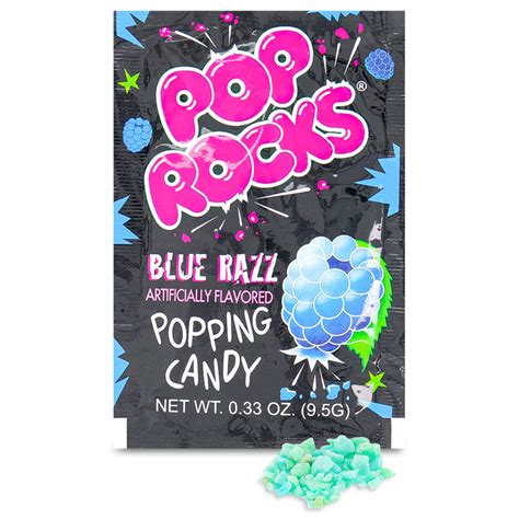 Pop Rocks Blue Razz Popping Candy Candy Funhouse Candy Funhouse Ca