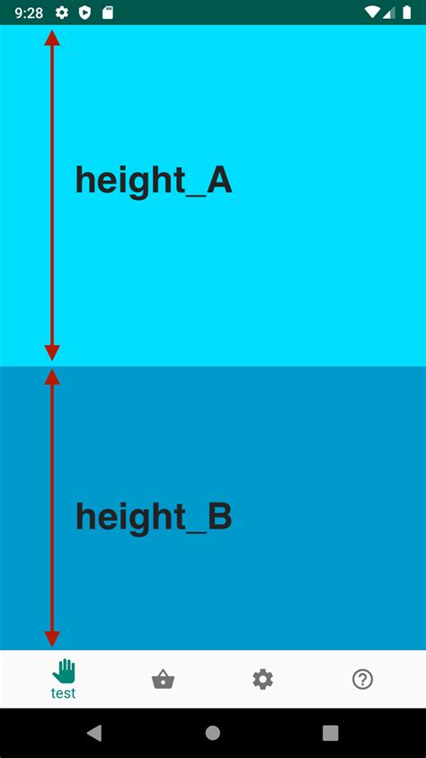 android how to show only fragment area when i use a