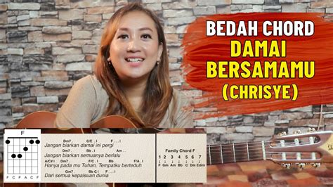 Bedah Chord Damai Bersamamu Chrisye Youtube