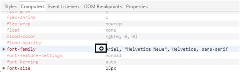 css how to know who overrides the rule in chrome developer tools