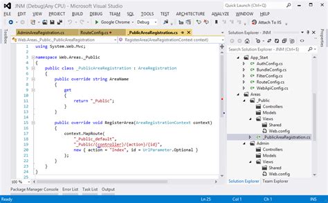 c cannot add public area in mvc4 project stack overflow