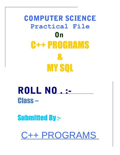 practical class 12th c programs sql queries and output