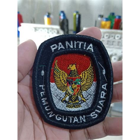 Jual Atribut Logo Pps Panitia Pemungutan Suara Timbul 3d Satuan
