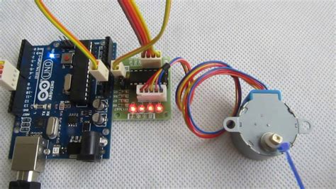 28byj 48 arduino stepper motor de passo step youtube