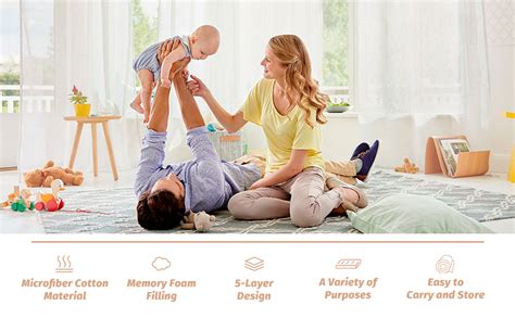 Maxyoyo Floral Printed Rustic Style Japanese Floor Mattress