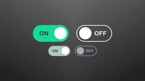 smooth on off toggle switch interactive ui component figma community