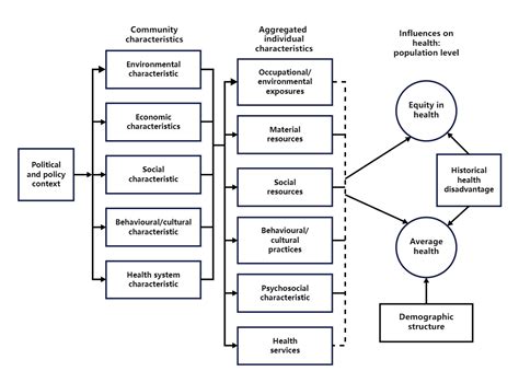 Conceptual Framework In Public Health Edrawmax Templates