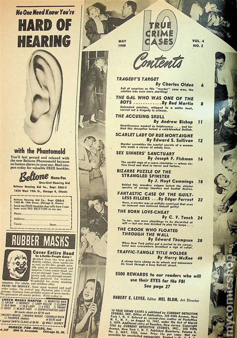10 True Crime Cases 1950 Current Detective Stories Inc Magazine