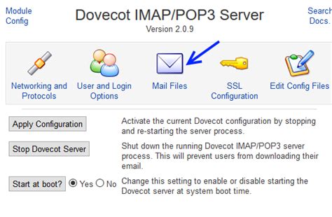 install and configure an email server using postfix and dovecot