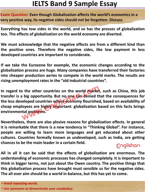 Ielts Sample Essay Topics 2020 Band 9 Writing Task 2