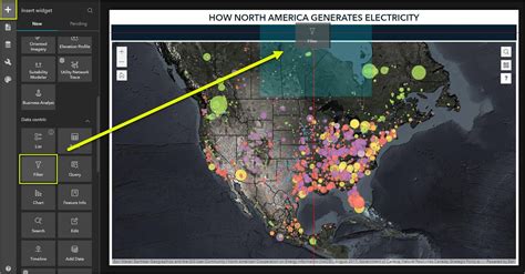 try the filter widget in arcgis experience builder