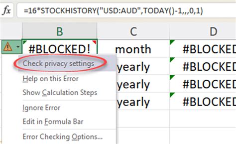 How To Fix Blocked Errors In Excel Office Watch