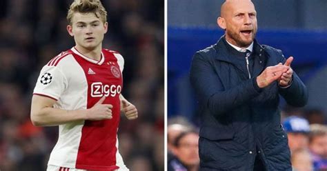 ajax star matthijs de ligt told why he must sign for liverpool daily star