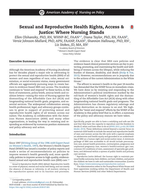 Pdf Sexual And Reproductive Health Rights Access And Justice Where