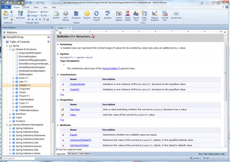 how to generate documentation from delphi source code embarcadero