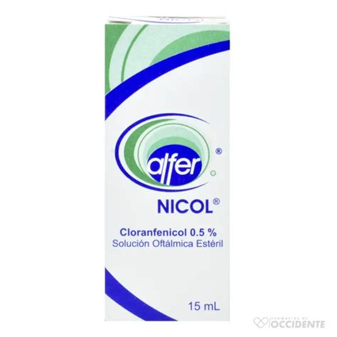 Alfer Nicol Colirio Frs 15 Ml Farmacias De Occidente