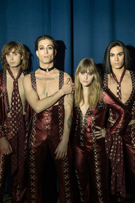 Måneskin Eurovision 2021 Tutto Sul Look Glam Rock Dellesibizione Dei