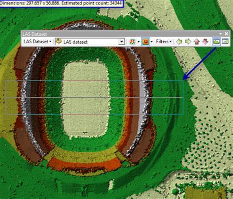 las dataset profile view—help arcgis desktop