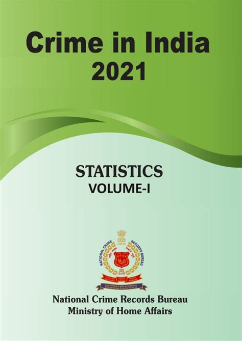 Crime In India 2021 Volume I