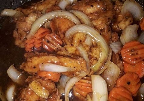 Resep Ikan Dory Crispy Lada Hitam Ala Rice Bowl Di Resto Oleh Raisa