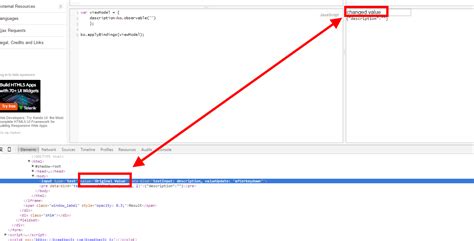 javascript dom how to get knockout js value stack overflow