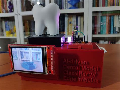 ai driven dental cast model classifier w edge impulse