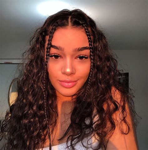 Alexis Carrington On Instagram “no Filter Just Sun” Hairdos For Curly