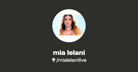 Mia Lelani Instagram Tiktok Twitch Linktree