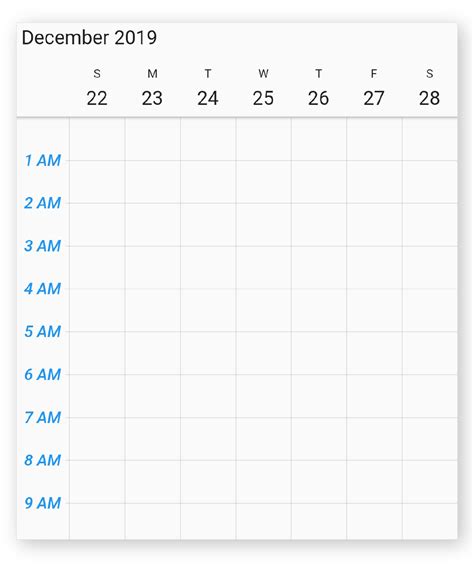 timeslot views in flutter event calendar widget syncfusion