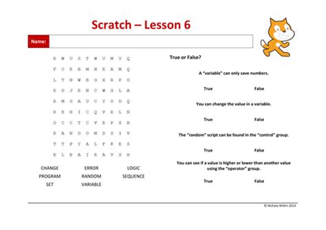 scratch lessons teaching resources