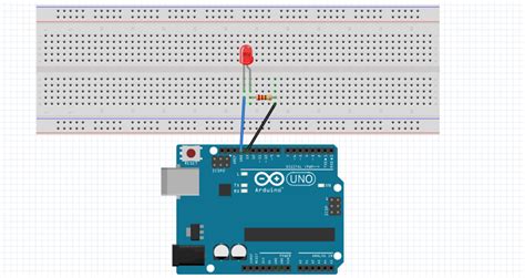 blinking led with arduino uno arduino project hub
