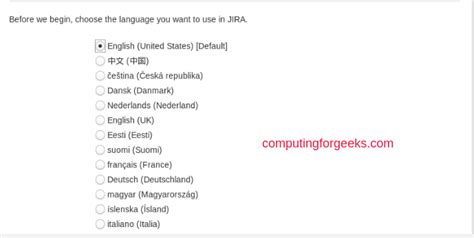 how to install jira on centos 8 rhel 8 linux computingforgeeks