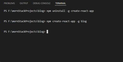 javascript npx create react app doing nothing no error no