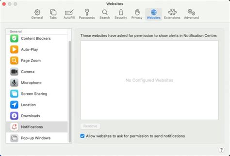 how to turn off push notifications windows mac and browsers