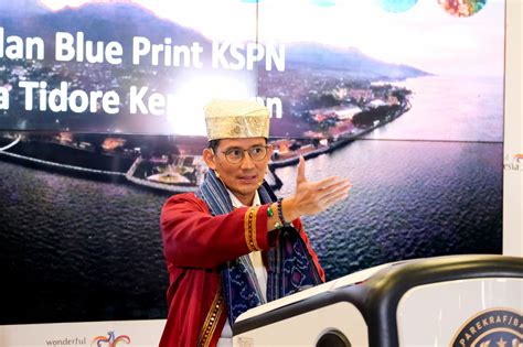 Siaran Pers Menparekraf Dukung Cetak Biru Kspn Kota Tidore Kepulauan Malut