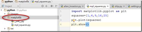 【python】modulenotfounderror no module named matplotlib pyplot